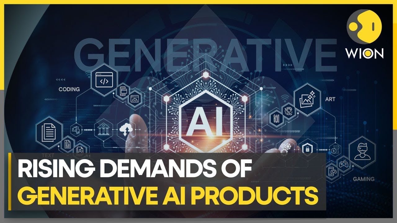 Study: Generative AI to become a $1.3 trillion market by 2032 | Latest World News | WION Pulse