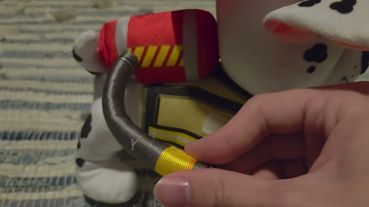 Matthew Rodriguez World Toy Review Paw Patrol Fire Rescue Marshall Plush 