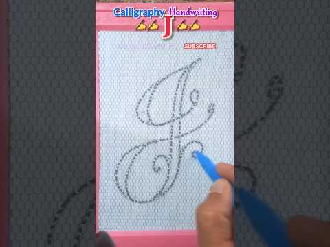 Instantly MASTER Letter J Handwriting in 15 Seconds!