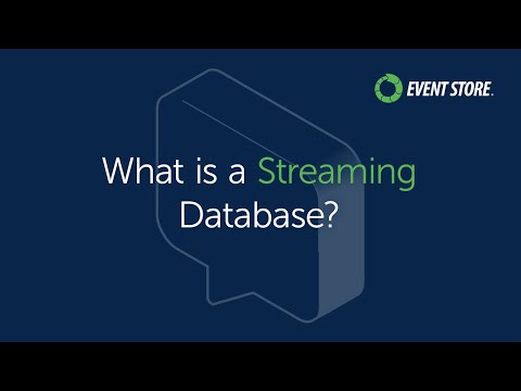 What is a Streaming Database?