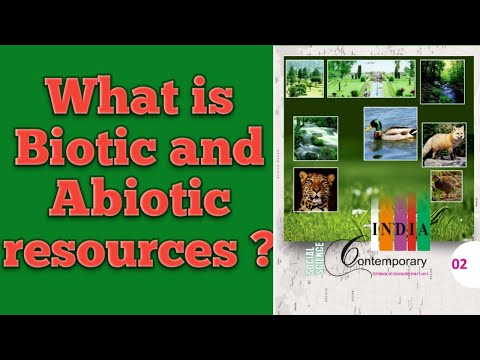 What is Biotic and Abiotic resources # Class 10th Geography# Resources and Development # Jk Board