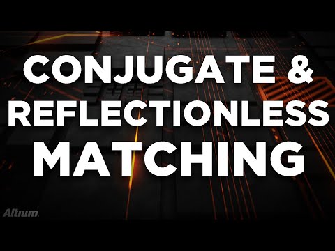 Conjugate Matching Vs Reflectionless Matching