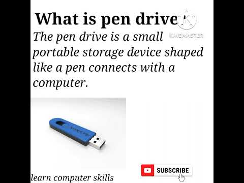 what is pen drive |by learn computer skills