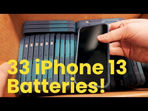 Fixing 33 iPhone 13's - iPhone 13 Battery Replacement - What I Learned From It! (Real World Review)