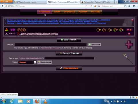 Section II: 3b. Downloading a torrent
