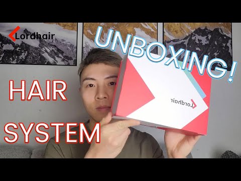 Hair System Unboxing and Attachment | Lordhair Men's Hair Systems