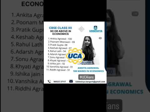 #ucaians #ramansiruca #cbse #economics #commerce #results #100outof100 #bestresults