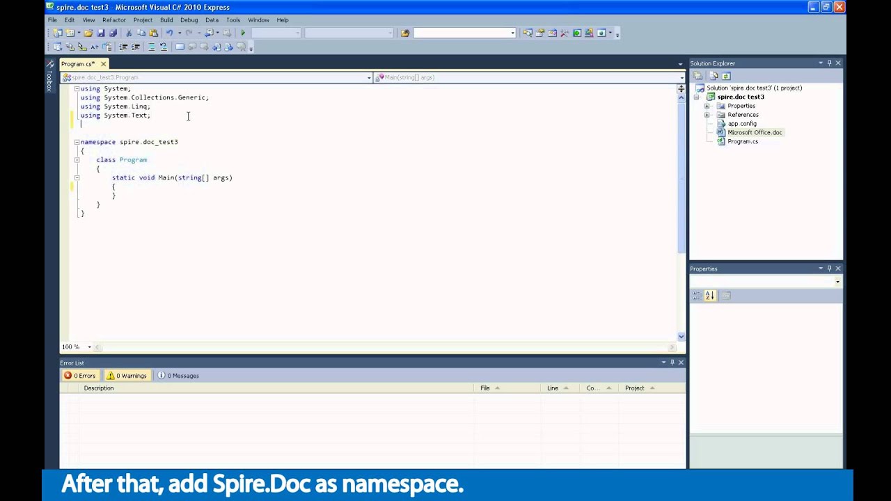 Spire.Doc Mail Merge