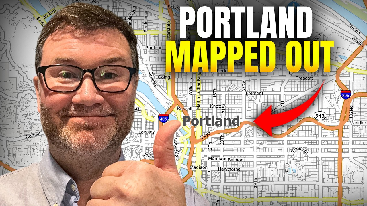 Portland Oregon Complete Map Tour — Everything You Need to Know Before You Move