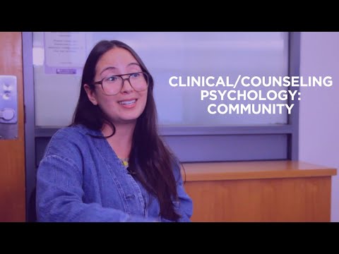 Clinical/Counseling Psychology: Community