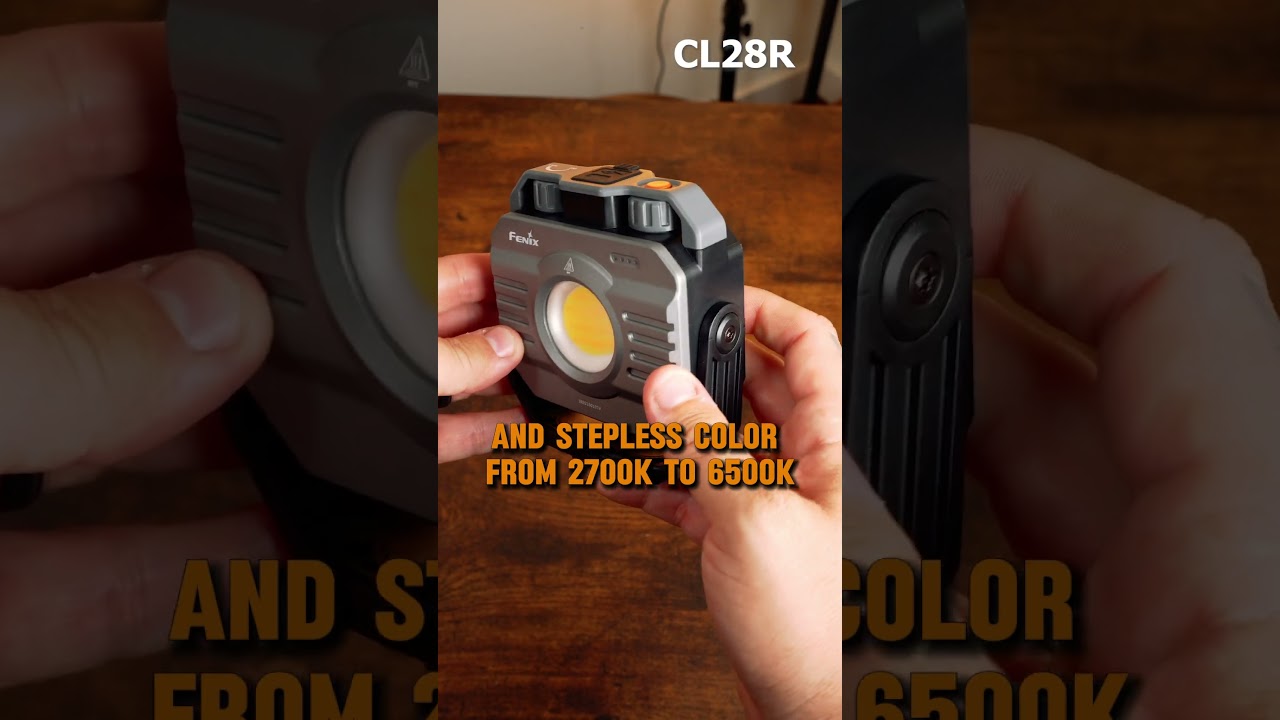 These FENIX Lanterns Are The Coolest! The CL26R Pro, CL27R & CL28R #fenix #lantern #outdoors