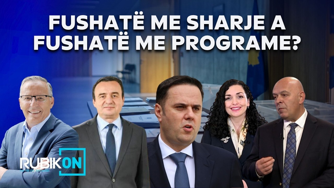 Rubikon me Adriatik Kelmendin - Fushatë me sharje a fushatë me programe?