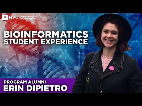 Bioinformatics Master's Degree Online Experience NYU Tandon - Erin DiPietro