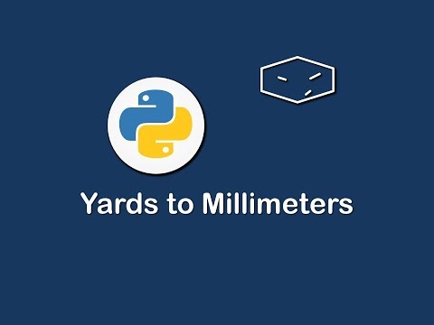 yards to millimeters in python 😀