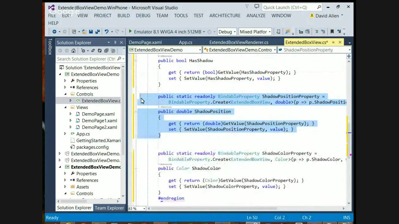 Introduction to Custom renderers in Xamarin.Forms