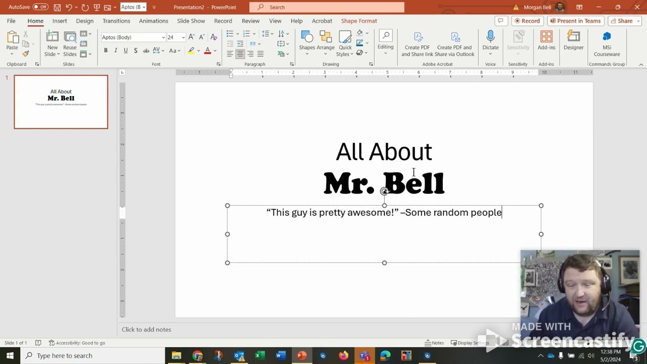 PowerPoint Training #1: Locating and saving a new document