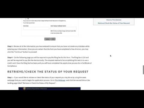How to Get a Certificate of Good Standing in Alabama | Online