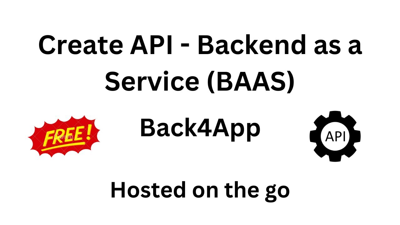 Create Backend API using Back4App - Backend as a Service