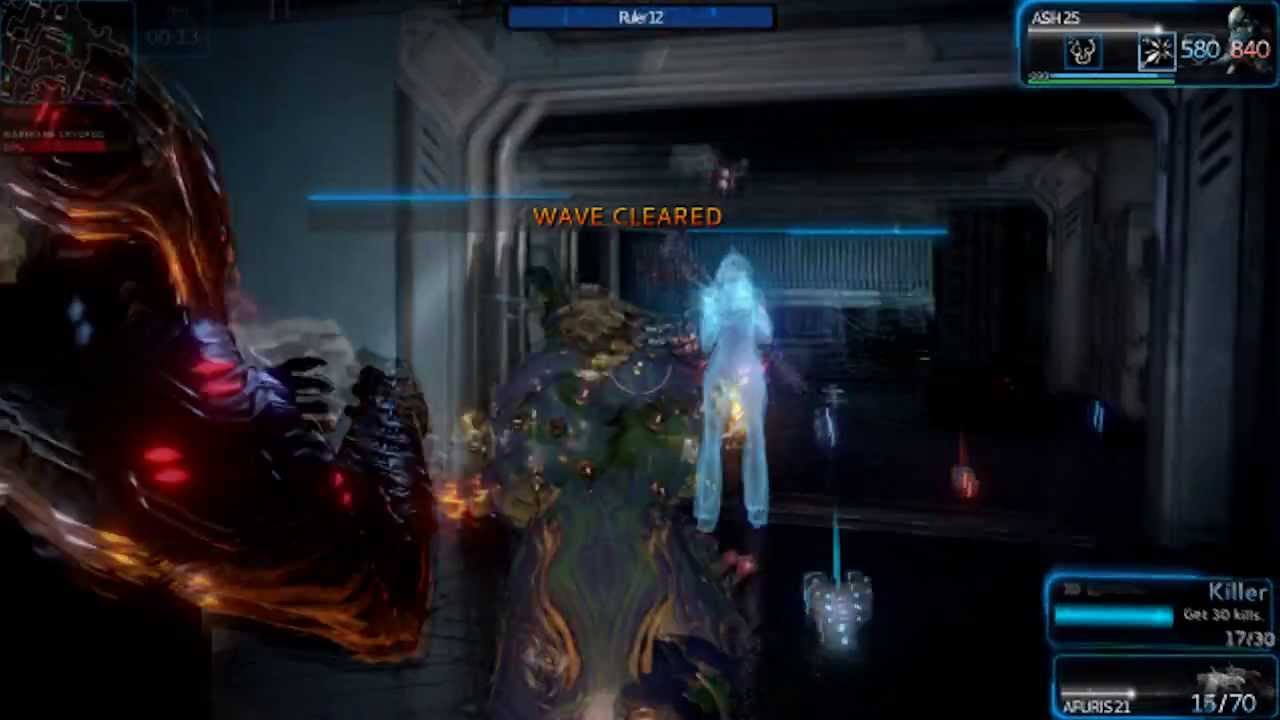 Dat Ash (Warframe Beta Visual Bug)