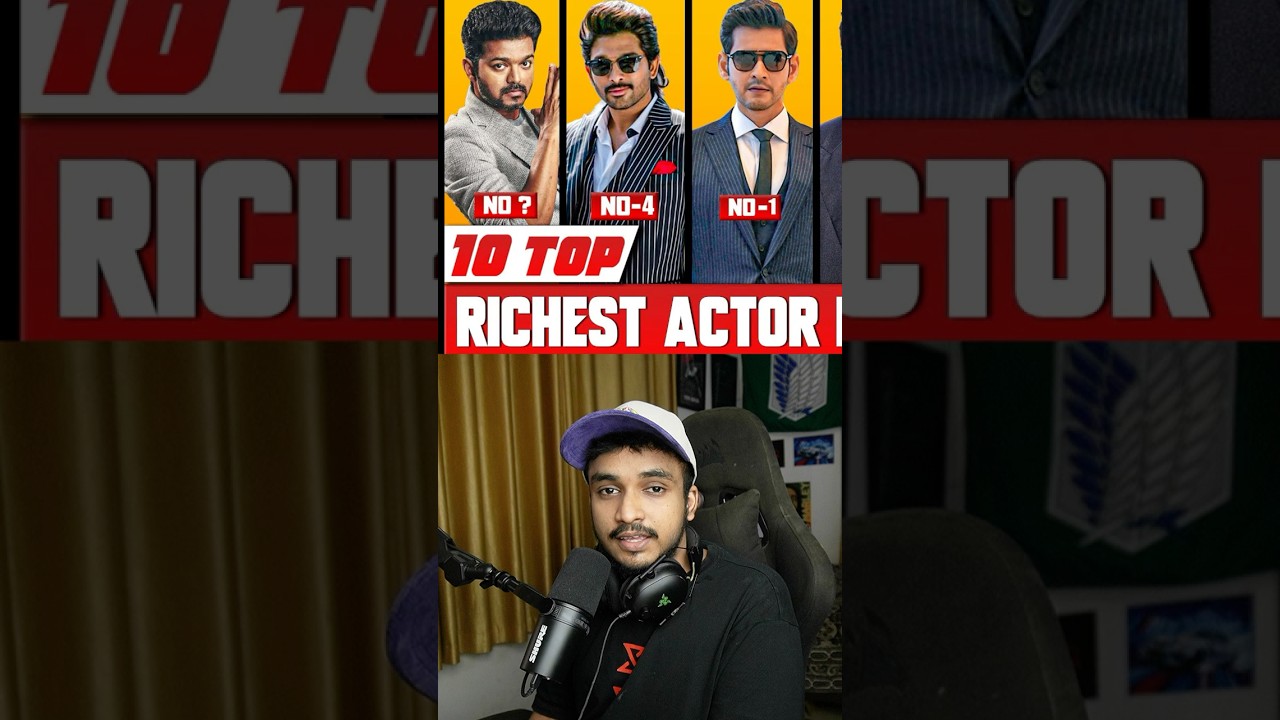 The Richest Actor in South India 💰