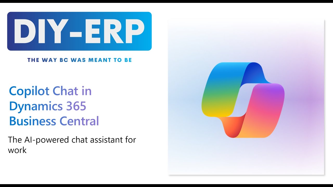 Enable Copilot Chat in Business Central by DIY-ERP