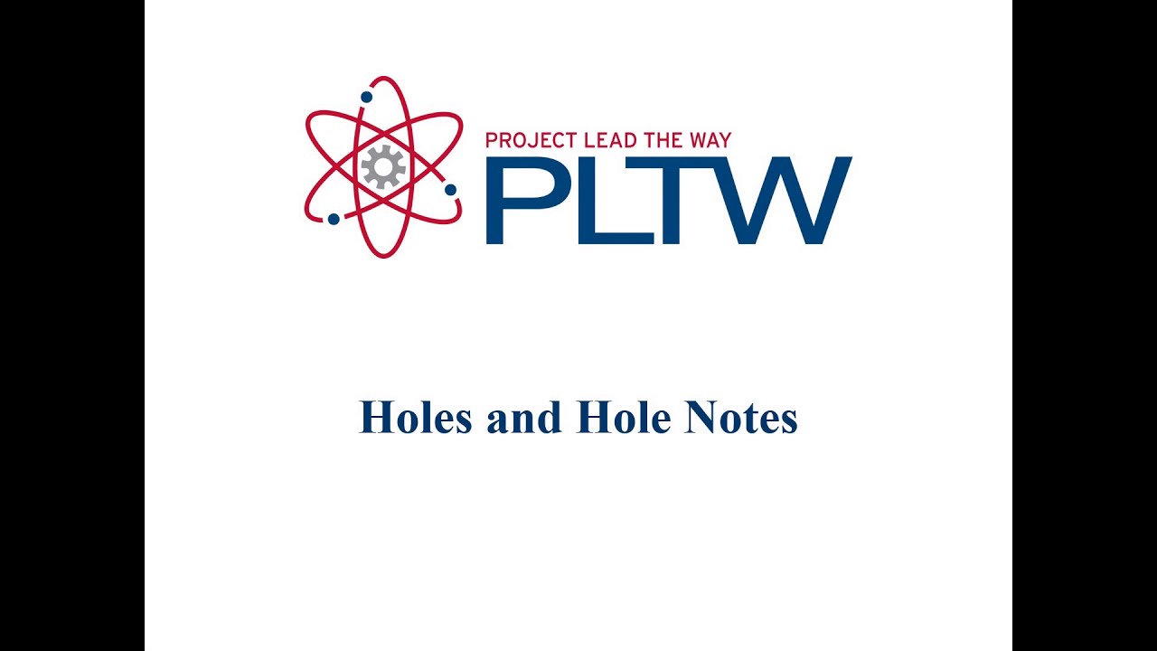 IED: Holes and Hole Notes