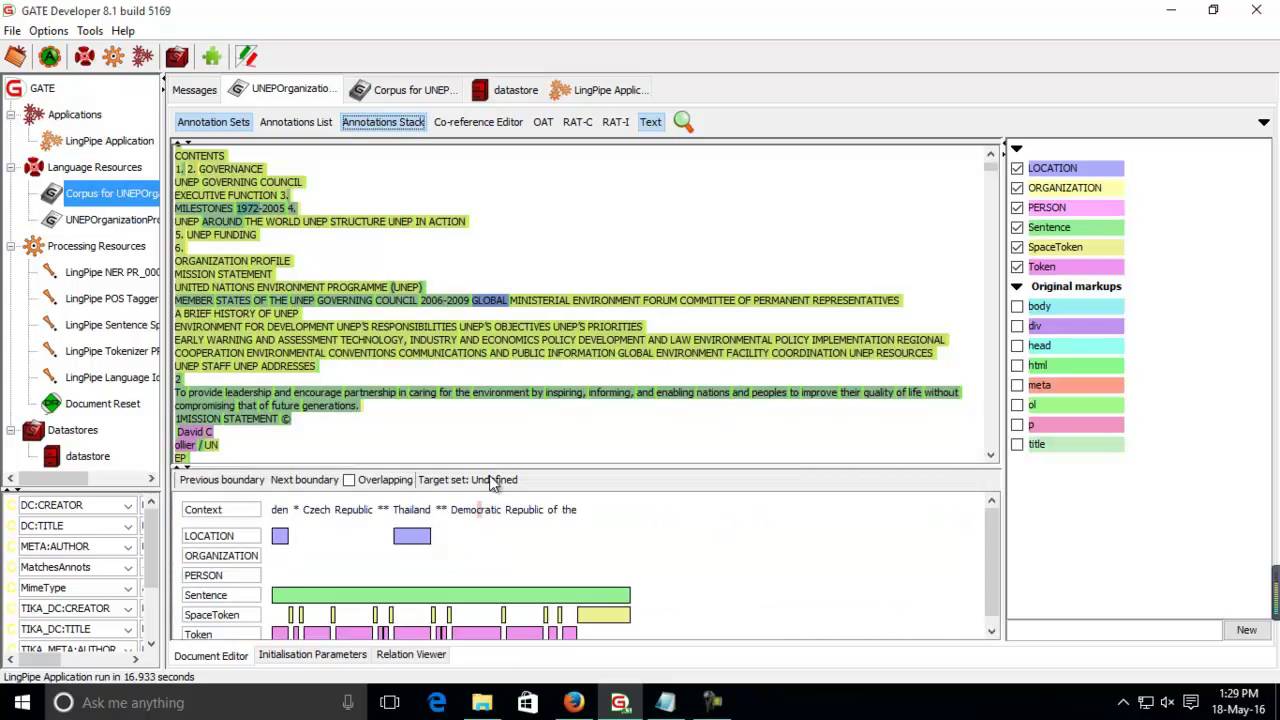 Open source sentiment analysis