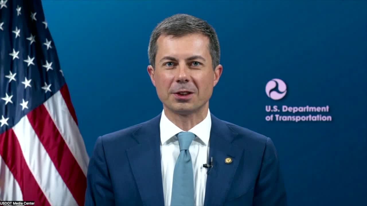 Transportation Secretary Pete Buttigieg talks infrastructure projects around West Michigan
