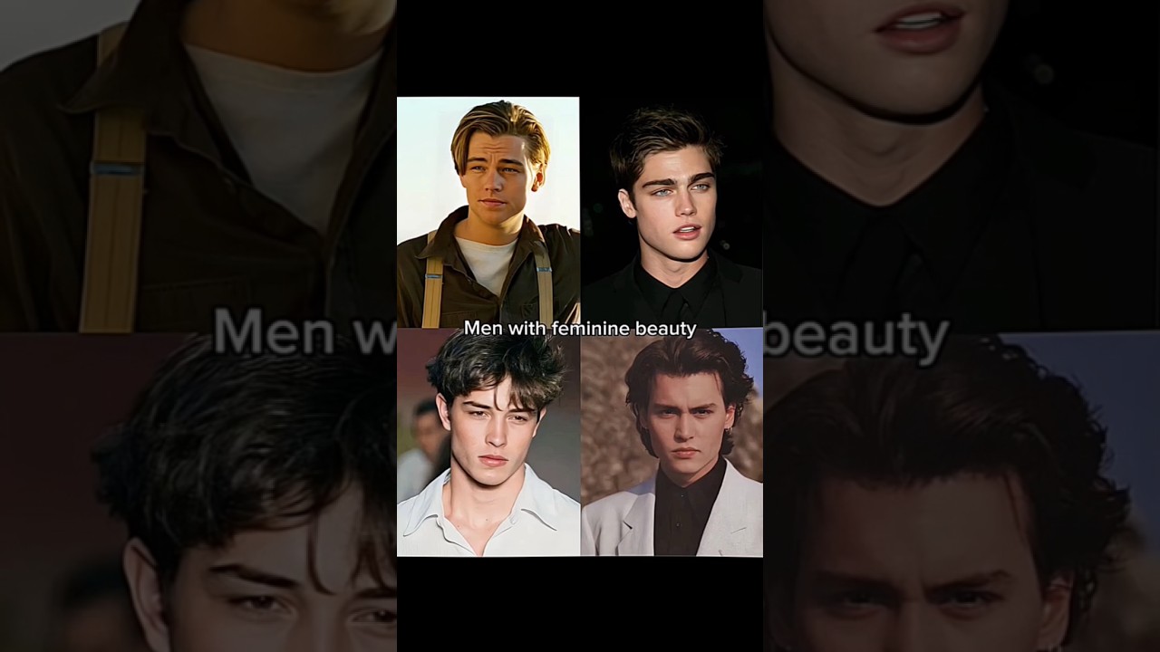men with feminine beauty or men with masculine beauty? 😍