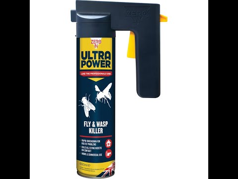 Zero In Ultra Power Fly & Wasp Insect Killer 600ml | Toolstation