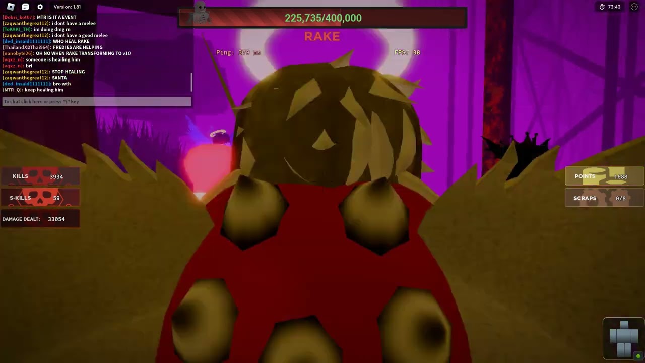 CALAMITY EVENT (MTR_Q spawned)|The Rake:Kill edition