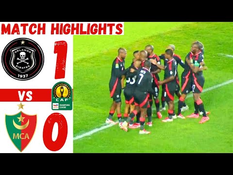 ORLANDO PIRATES VS MC ALGER HIGHLIGHTS _CAF CHAMPIONS LEAGUE