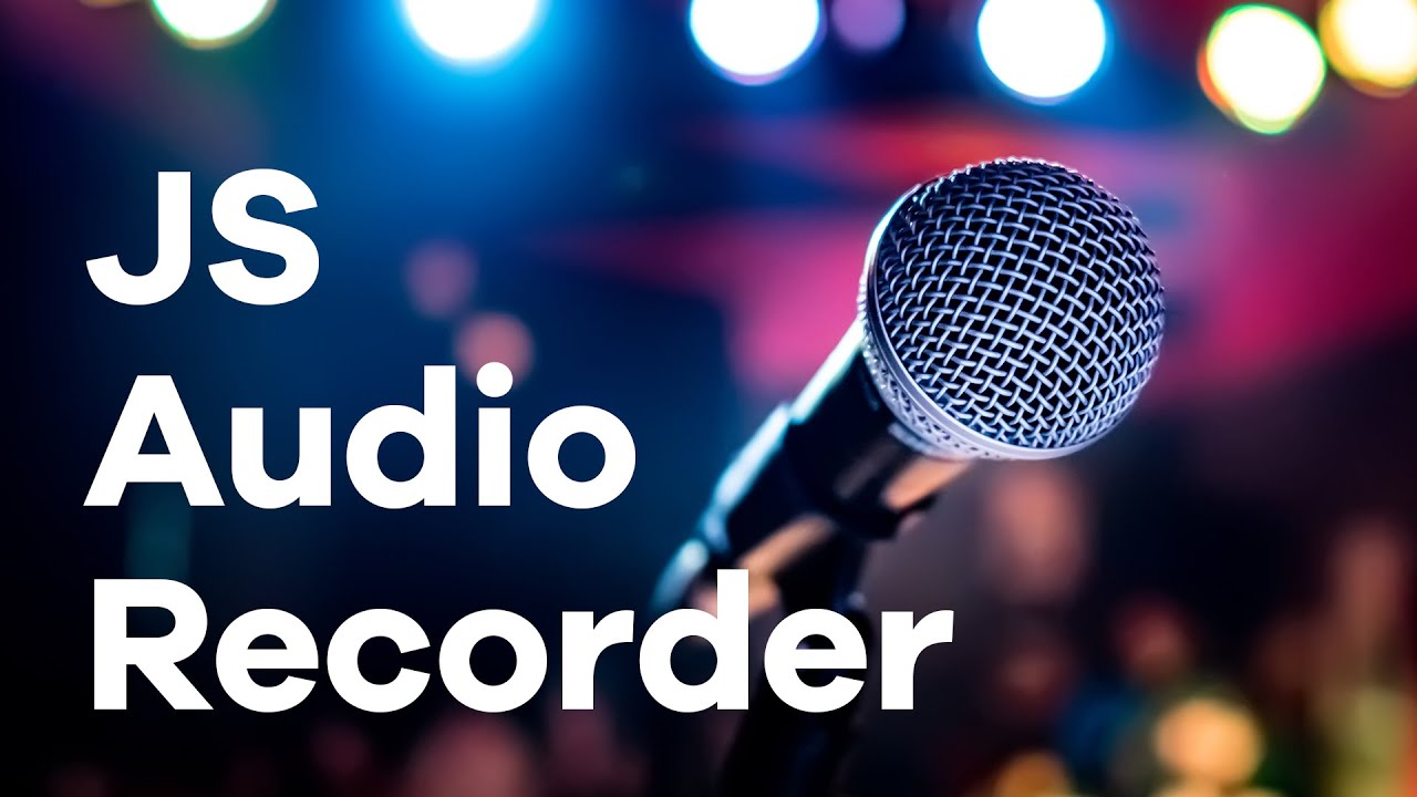 Audio Recorder | HTML, CSS and JavaScript Tutorial