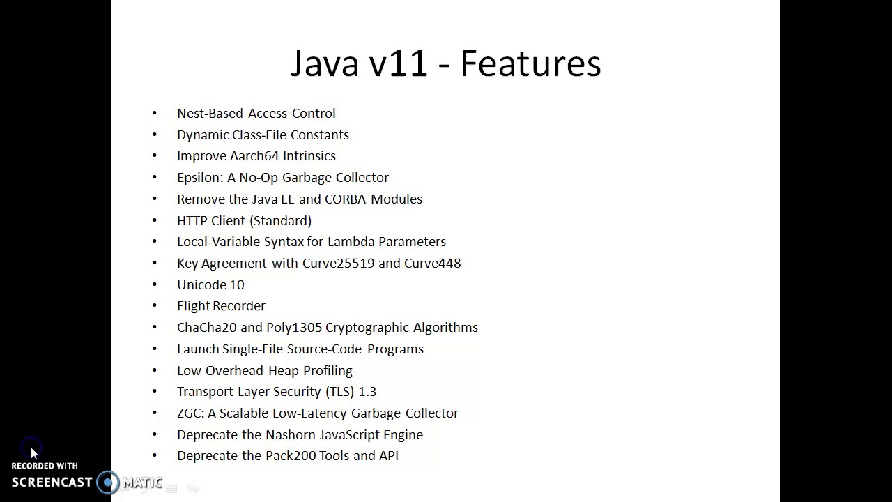 Introduction to java 11 | JDK version 11 | Features in Java 11 | JDK 11 | Java 11
