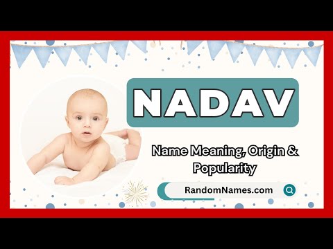 Nadav - Baby Boy Name Meaning, Origin & Popularity - RandomNames.com