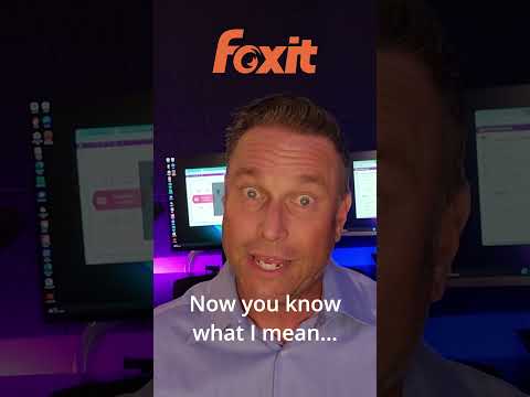 Switching from Acrobat to Foxit was a Game Changer | AI Assistant Makes It Easy