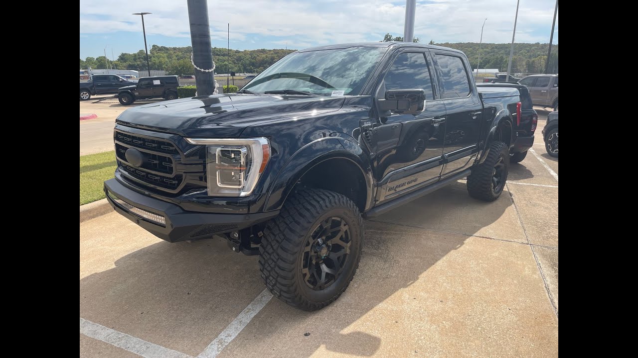 2021 Ford F-150 Black Ops Edition Overview with ride and drive