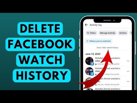 How to Delete Facebook Watch History in 2023 (Easy Solution) | Clear Watch History on Facebook