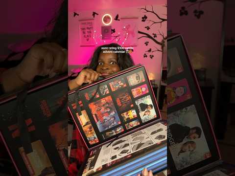 pt.1| Netflix has an advent calendar?! 🤨 #asmr