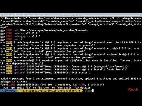Learn Hands On App Development with Ionic The Course Overview | packtpub com - Mind Luster