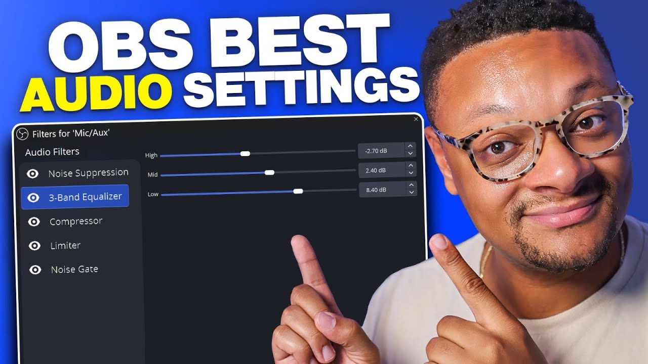 BEST OBS Audio Settings for Beginners in 2026 (NO PLUGINS)