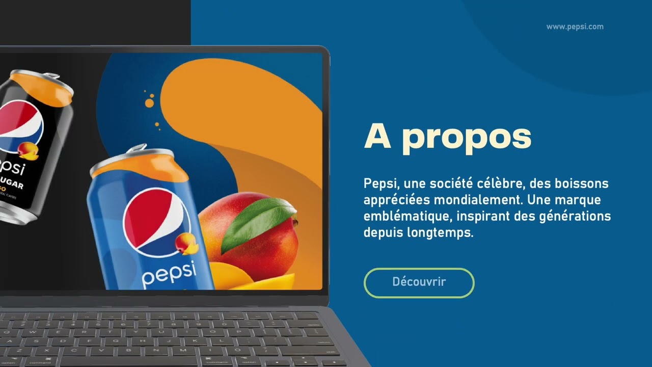 Pepsi - Modèle Powerpoint - Omae
