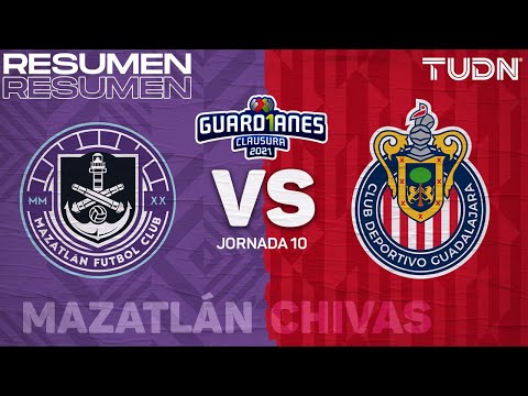 Highlights and goals | Mazatlán vs. Chivas | 2021 Guard1anes Tournament, Liga MX J10 | TUDN