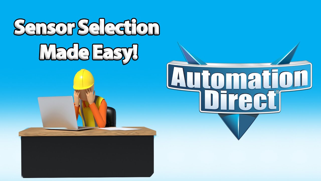 Sensor Selection Made Easy from AutomationDirect