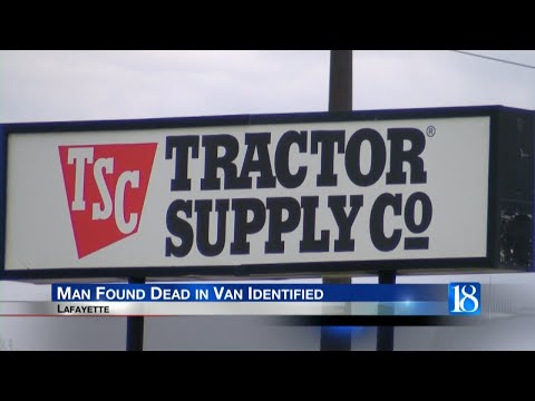 Man Found Dead in Van Identified