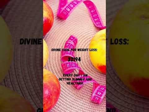 Switchwords and Affirmations for Weight Loss with Divine Codes #shorts