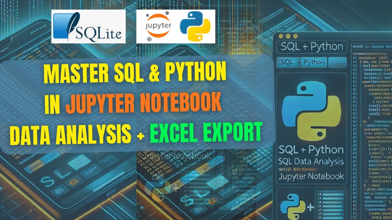 Master SQL Data Analysis in Python: Jupyter Notebook Tutorial with Excel Export