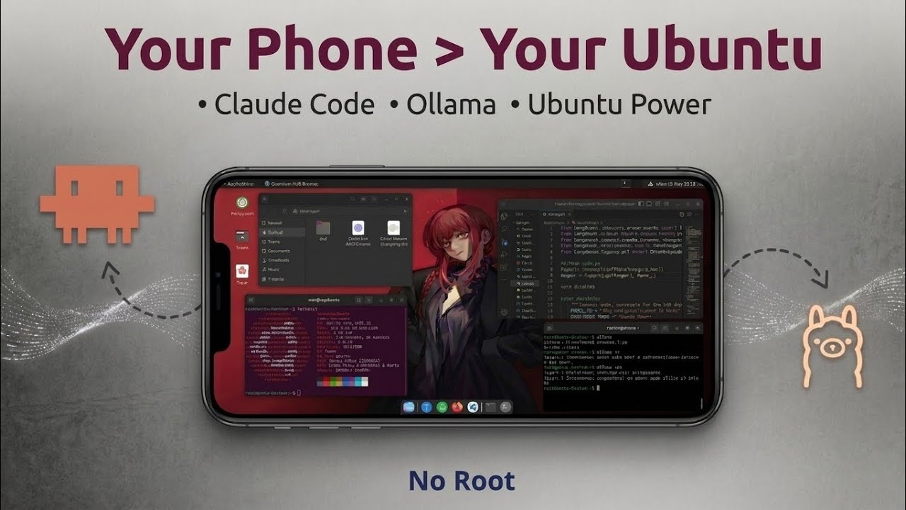 Turn Android Into Coding Workstation: Install Ubuntu + Claude Code (2026)