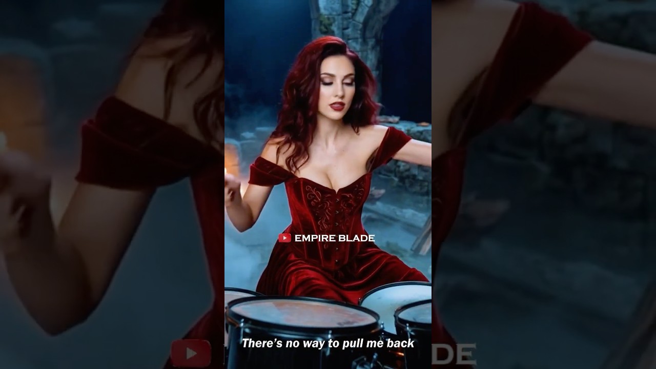 Step into the darkness with Empire Blade 🥀 | Void Queen #GothicMetal #Shorts