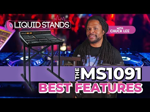 Liquid Stands Studio Mixer Stand - Foldable & Adjustable - | Reverb